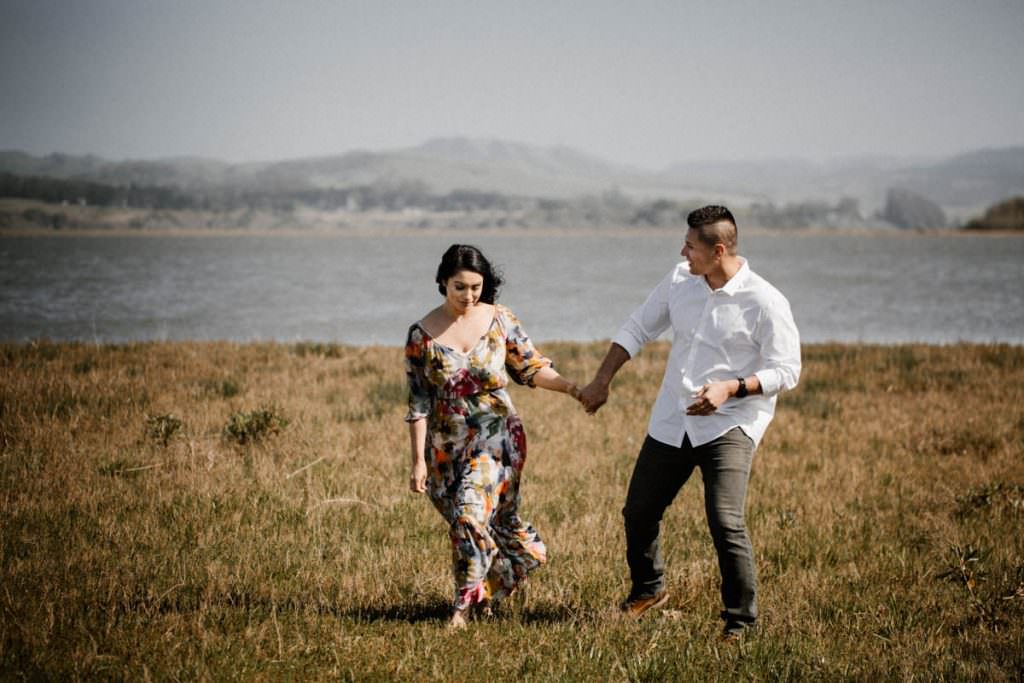 Point Reyes Engagement Session // Gabrielle + Brett - Khoa Photography